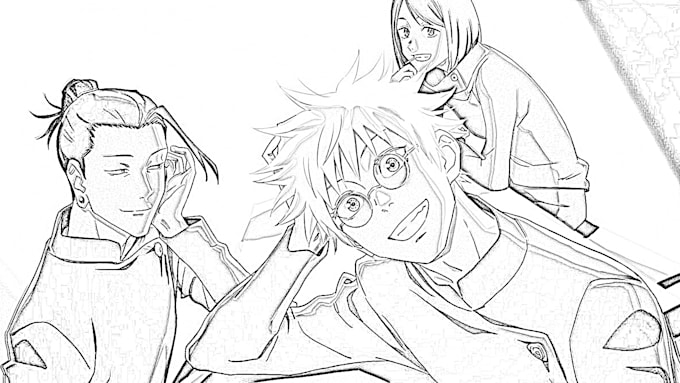 Do Amazing Pencil Portraits Of Any Anime Character Series And Manga By Jeihar Fiverr