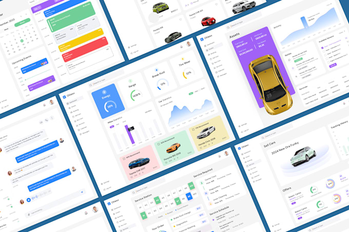 Do modern web application and admin dashboard ui ux design by Ripon_81 ...