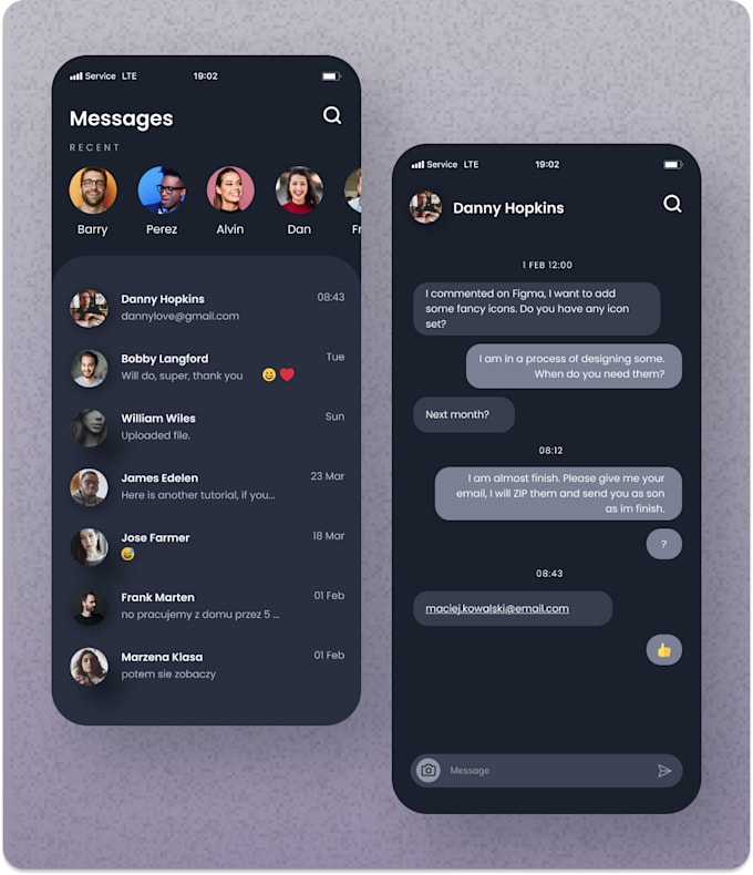 Create unique mobile app design in figma by Muhammad_amir56 | Fiverr
