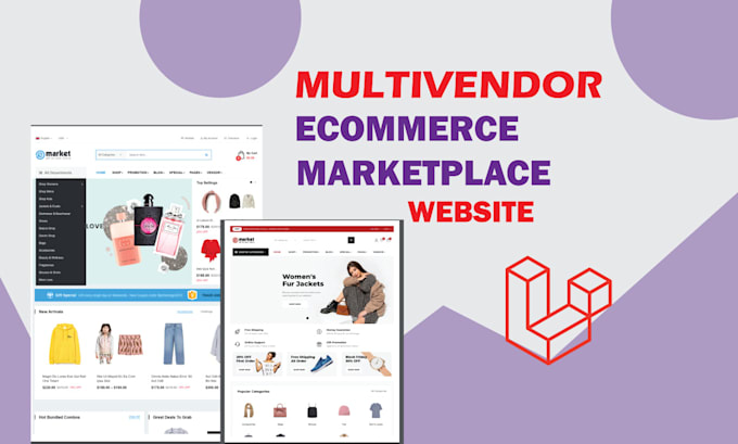 Build multi vendor ecommerce marketplace website by Ameerwebdev | Fiverr