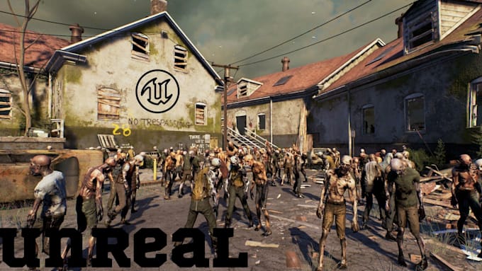Build 3d multiplayer game, zombie game, action game unreal engine