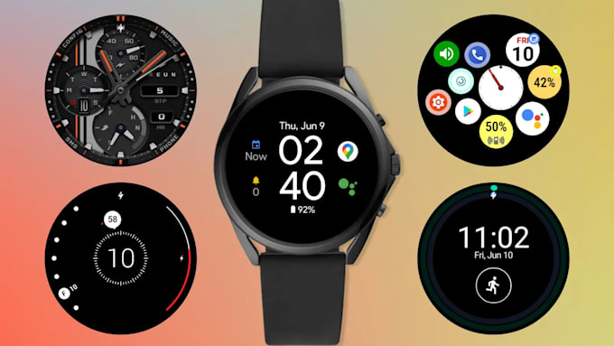 Design custom watch faces for wear os smartwatches by Adisingh925 | Fiverr