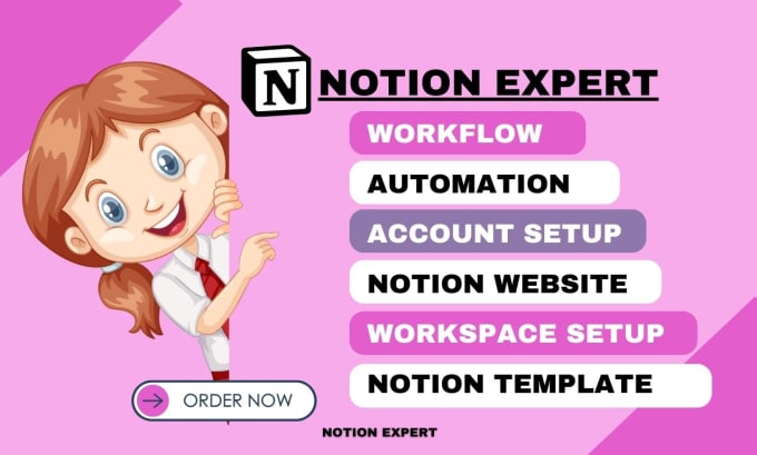 Be Notion Expert Virtual Assistant Do Notion Template Api Give Notion Tutor By Rita Davis1