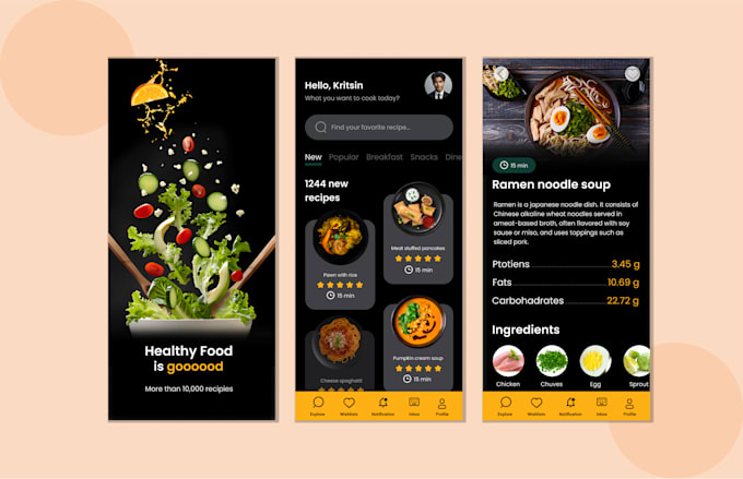 Do Mobile App Design Mockups Interactive Prototype Ui Ux Design On