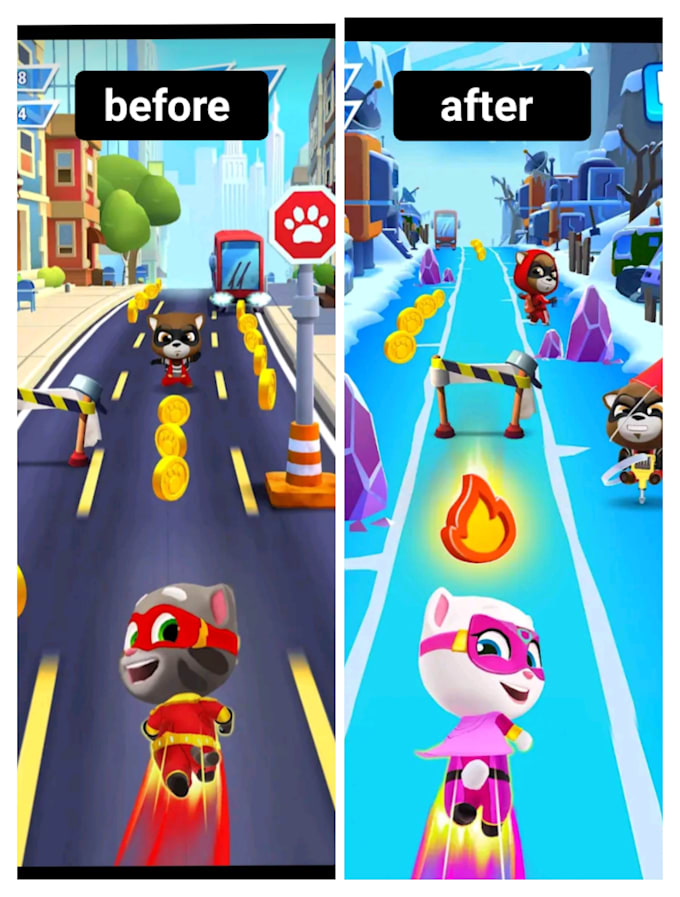 Create, reskin or add features in unity 2d, 3d mobile game by Kashififtikh546 | Fiverr