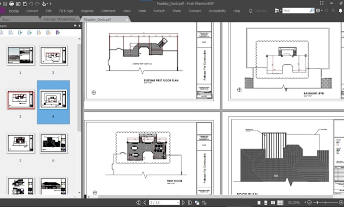 Convert pdf, jpg, sketches or old blueprint drawings to autocad by Ridiousg | Fiverr