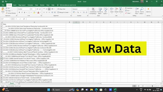 Do excel data cleaning, pdf to excel, entry, formatting by Sachin_k03 | Fiverr