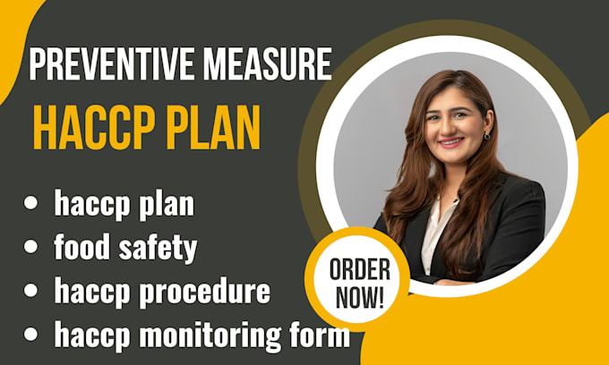 Create haccp plan, food safety, haccp procedure fmca, haccp plan ...