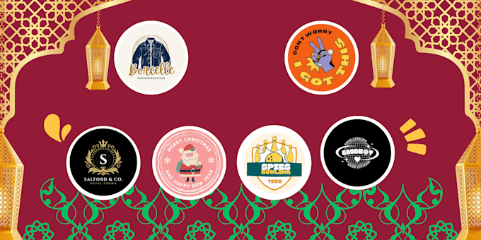 Design creative logo sticker by Ovindakapugamag | Fiverr