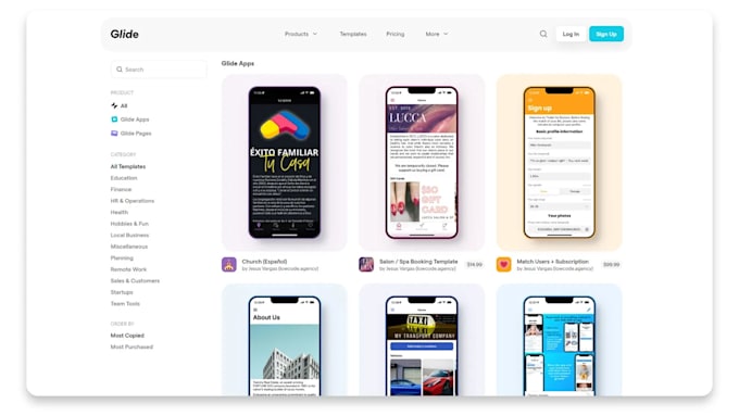 Create a simple app using glide by Awn_services | Fiverr Create a simple app using glide by Awn_services | Fiverr