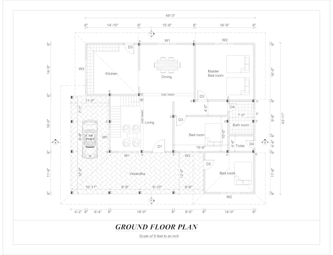 Design your floor plan, elevation, section, site plan by Srihomeplan ...