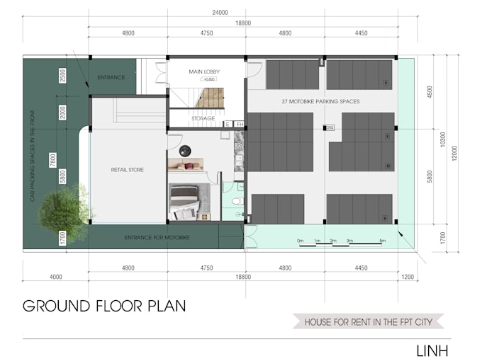 Draw and layout master plan, floor plan by Ktslinh | Fiverr