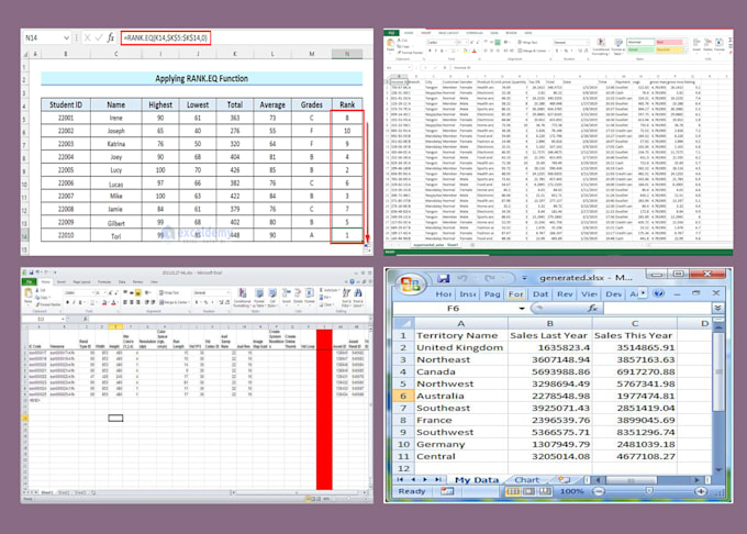 Excel And Word Data Entry Data Sorting Formatting And Merging By