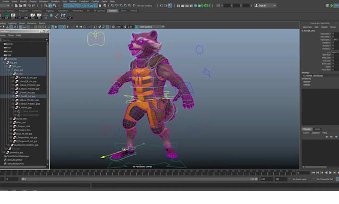 Create and 3d rig metahuman character, 3d rig in cinema 4d, maya, 3d rig blender by Paragonarts9 ...