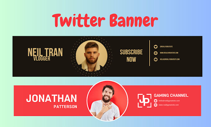 Design a custom twitter header, banner, or background by Sehrish_niazi ...