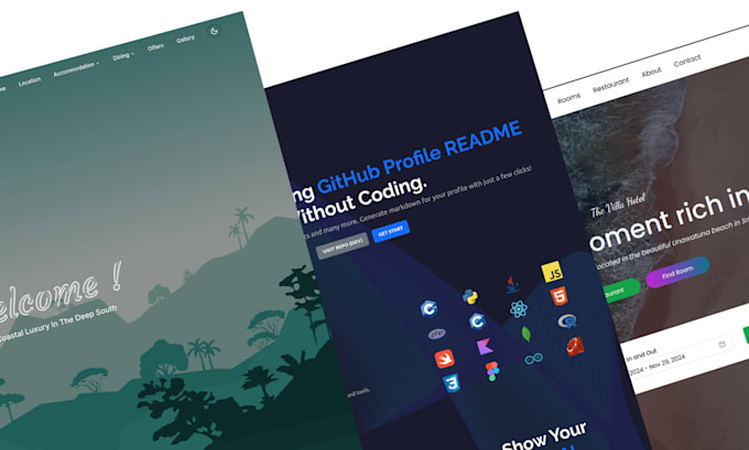 Build modern minimalist web app with nextjs and tailwind css by Kavindu_mane | Fiverr