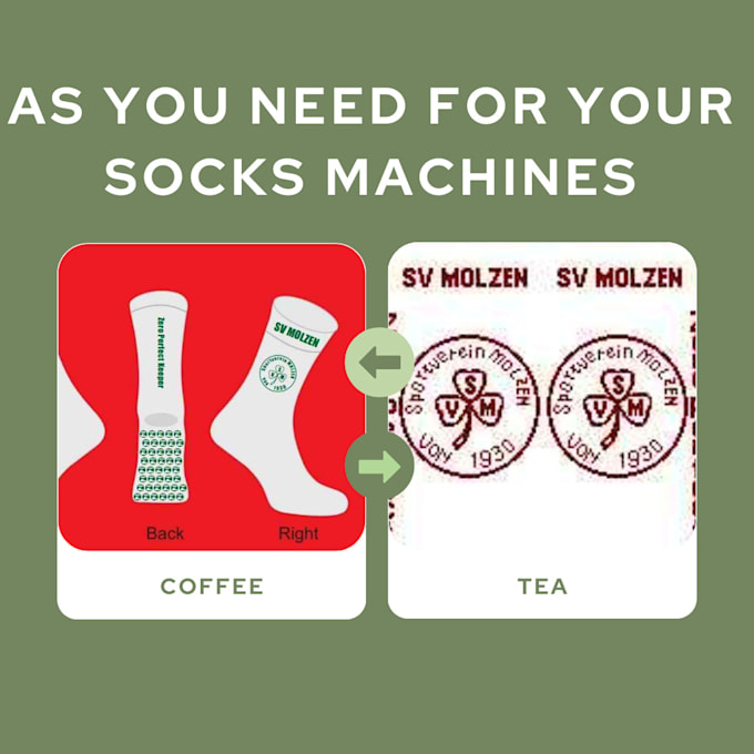 Convert your designs into bmp, hly, or dis files suitable for sock ...