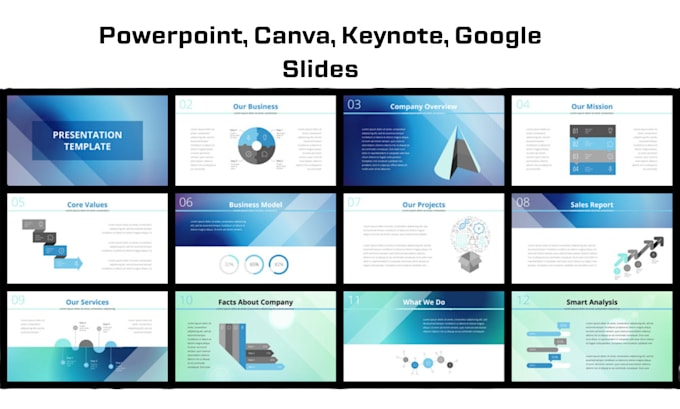 Create canva presentation, google slides, pitch deck and ppt ...