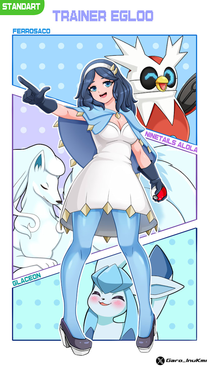 Draw you as the best pokemon trainer, get your poster by Garo_creator ...