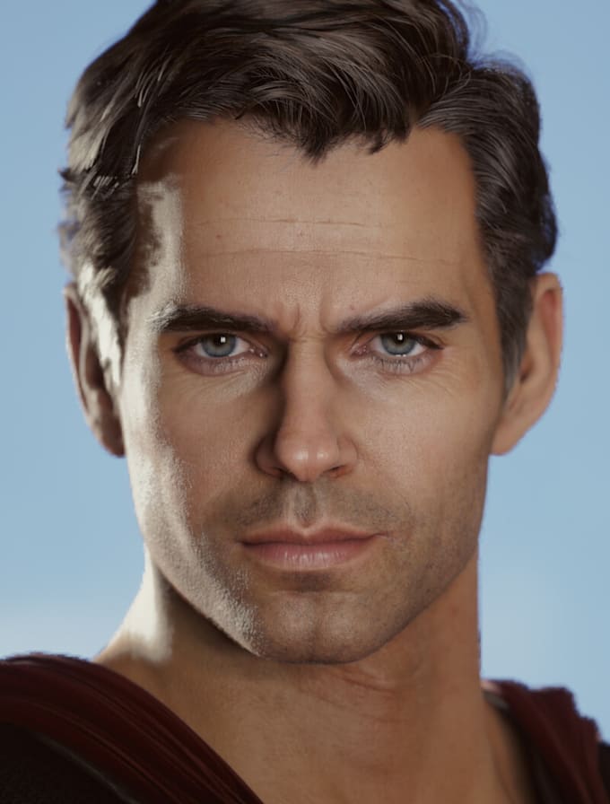 Design 3d hyper realistic character models for your game and films by ...