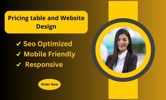 Create Pricing Table And Design Responsive Frontend Website Using Html Css By Ayeshacoder90