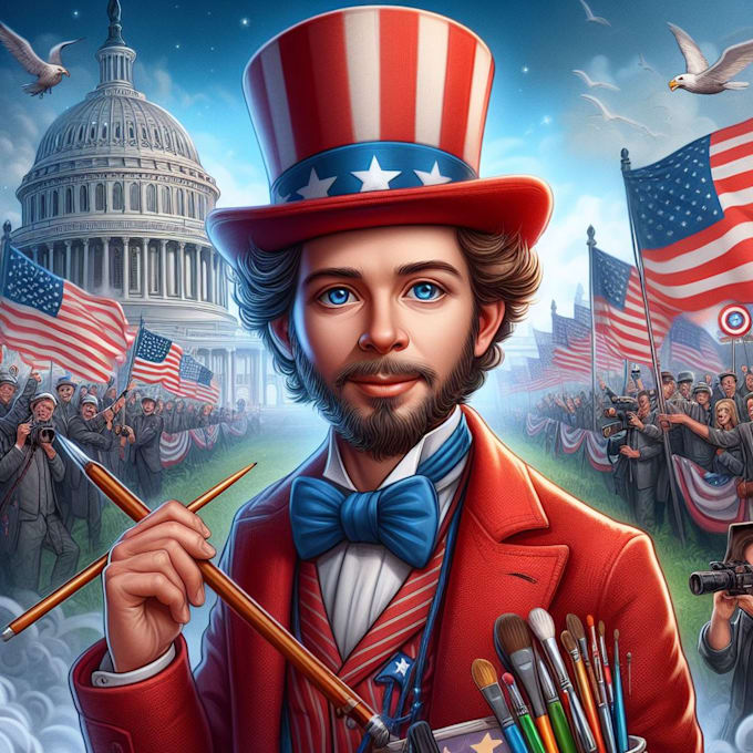 Make political cartoon and editorial cartoon, caricature by Madele ...