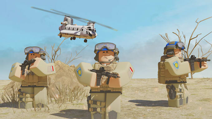 Make you simple military or non military roblox gfx by Zuyyzz | Fiverr