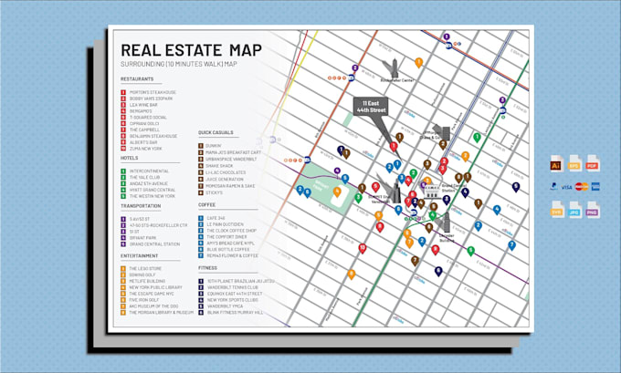 Design commercial real estate aerial maps illustrations by Zaki_arafin ...