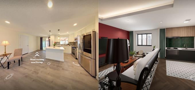 Create onsite 3d virtual tours, virtual staging, building dollhouses by ...