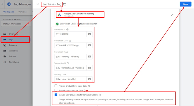 Setup google ads conversion tracking by Trackbird | Fiverr