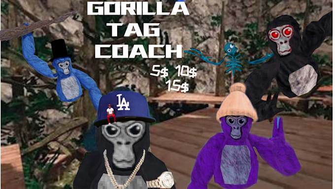 Professionally coach you in gorilla tag by Jays2reas | Fiverr
