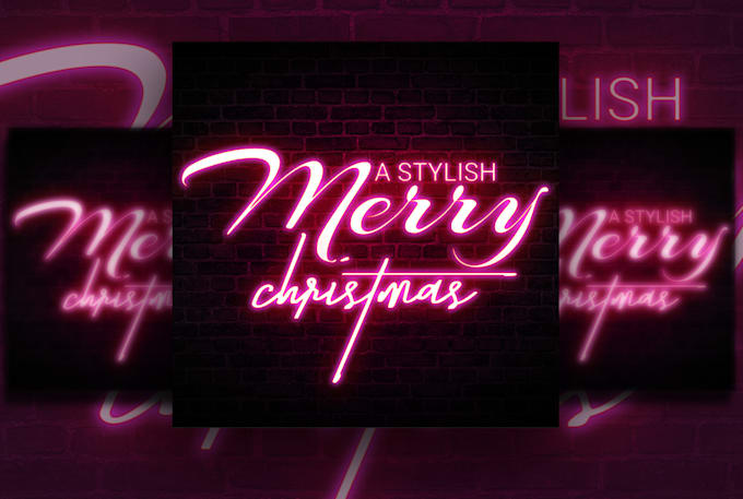 Design neon album cover, neon signs, album or single cover by Abr ...