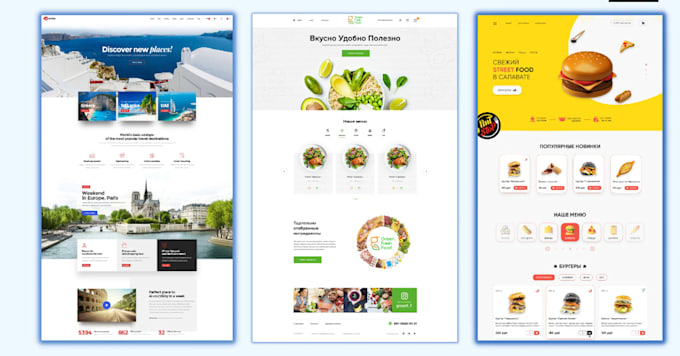 Create In 24 Hour A Responsive Website In Html Css Javascript React Node Nextjs By Dorcasabraham