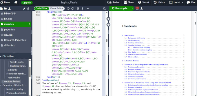 Convert any file into overleaf latex within 24 hours by Sughrasarwar ... Convert any file into overleaf latex within 24 hours by Sughrasarwar ...