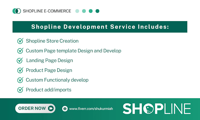 Design and develop shopline store by Shukurmiah | Fiverr