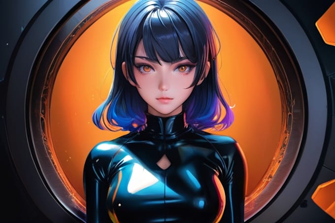 Generate art illustration semi realistic, anime using ai by Saadhachimi ...