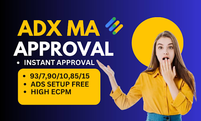 Approved your website from google ma adx approval and ads setup by Rashi_sami | Fiverr