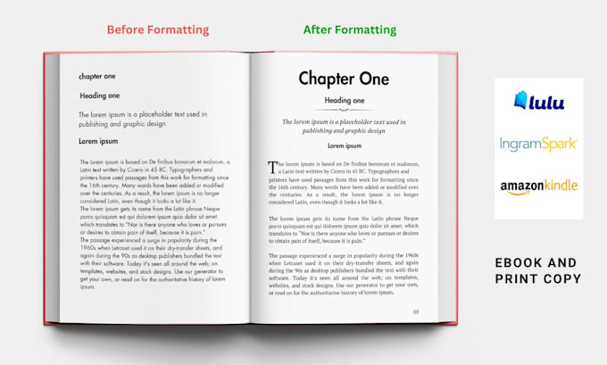 Design and format your book for ingram and amazon kdp by Bring_design ...
