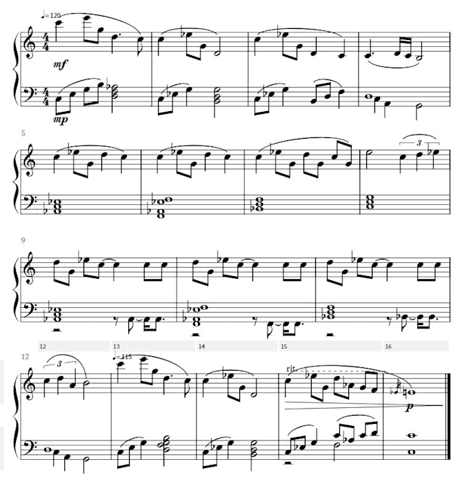 Compose peaceful and emotional original piano music by Chris_xuan | Fiverr