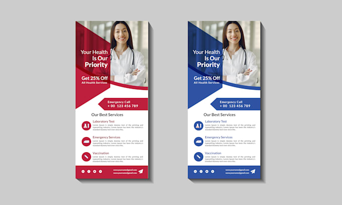 Design professional rack card design by Ashiqul05 | Fiverr