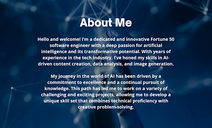 Deliver ai powered content, data analysis, and imagery by Pjawzz | Fiverr