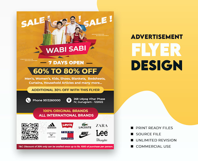 Do advertisement flyers and promotion posters by Designzgraphic | Fiverr