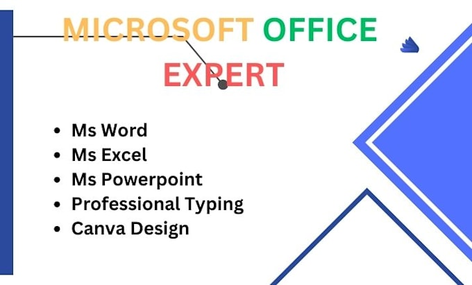 Microsoft word excel and powerpoint by Shawon5212 | Fiverr
