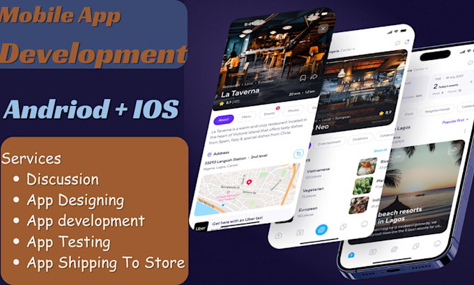 Do Custom Mobile App Development Ios App And Android App Flutter Developer By Devandeveloper