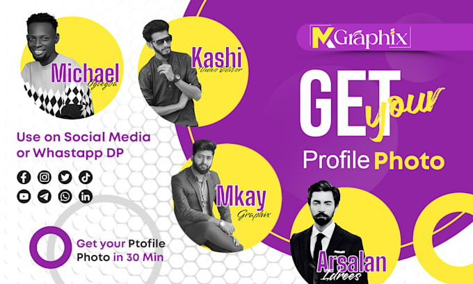 Design a profile photo with your name in a few minutes by Andrinogamer5 ...