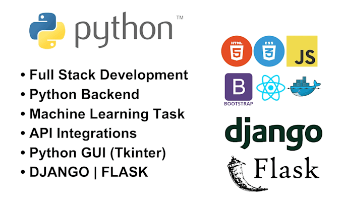Develop python desktop and web app using django,flask by Nadeem_046 | Fiverr