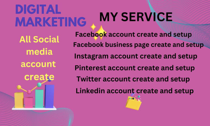 Create Social Media Accounts Business Page Setup And Optimize For Your