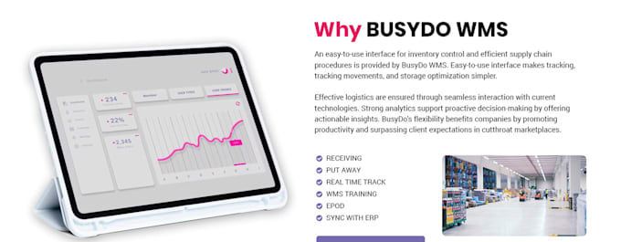 Provide warehouse management system wms with full support by Sandeepdo ...