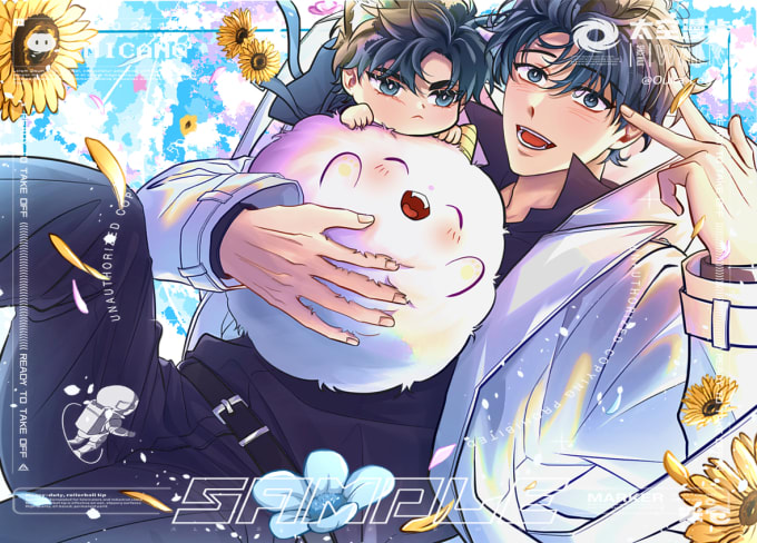 Draw your character, oc, fanart with anime style illustration by Ouka ... Draw your character, oc, fanart with anime style illustration by Ouka ...