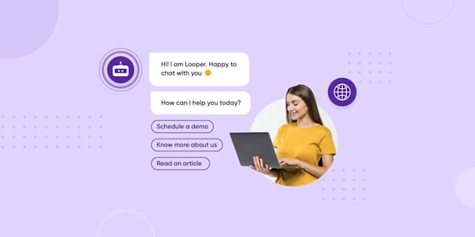 Create custom ai chatbots for customer support staff and all by ...